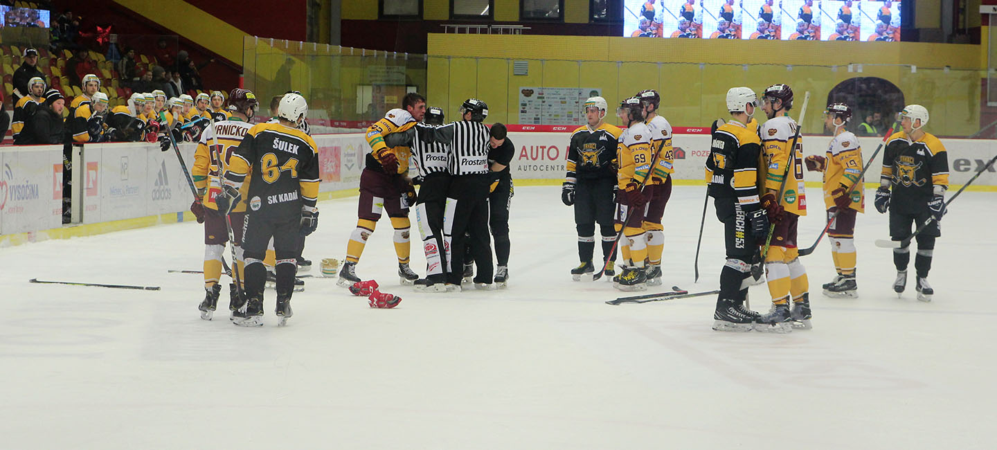 HC Dukla Jihlava – Reportáž ze zápasu: Dukla - Kadaň 11:1